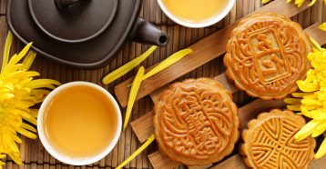 Mooncake calorie count for traditional, snowskin and flakey mooncakes