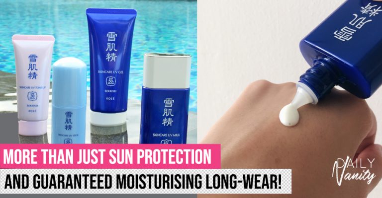 KOS SEKKISEI sunscreens review: are there multiple skincare benefits?