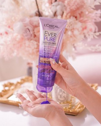 Why you need a purple shampoo to fight brassiness for Asian hair