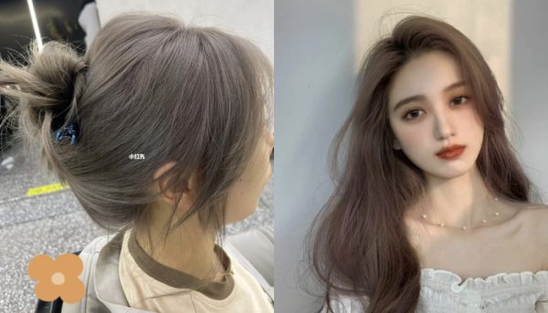 "Milk tea grey" is trending hair colour that's here to stay!