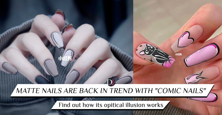 "Comic nails" is the quirky new trend that will lead to matte polishes ...
