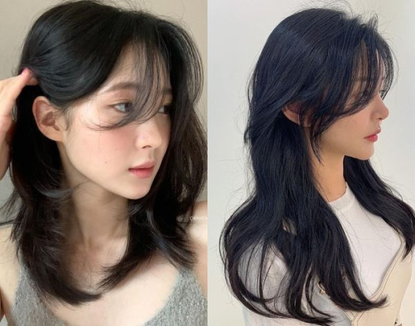The Korean “airy cut” is the most popular hairstyle of the season ...