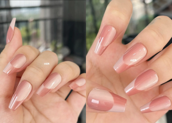 The "invisible French" manicure is perfect if you prefer a nail style ...
