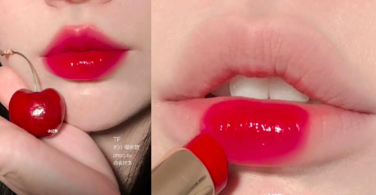 This "cherry jelly" lipstick from Tom Ford is the perfect shade for a ...