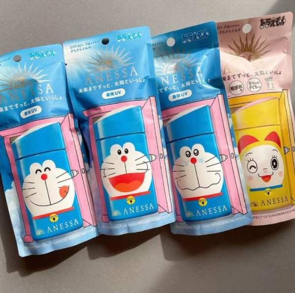 Anessa partners Doraemon to launch 4 super cute designs you won't be ...