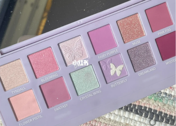 You can stamp butterflies on your face with this viral eyeshadow palette