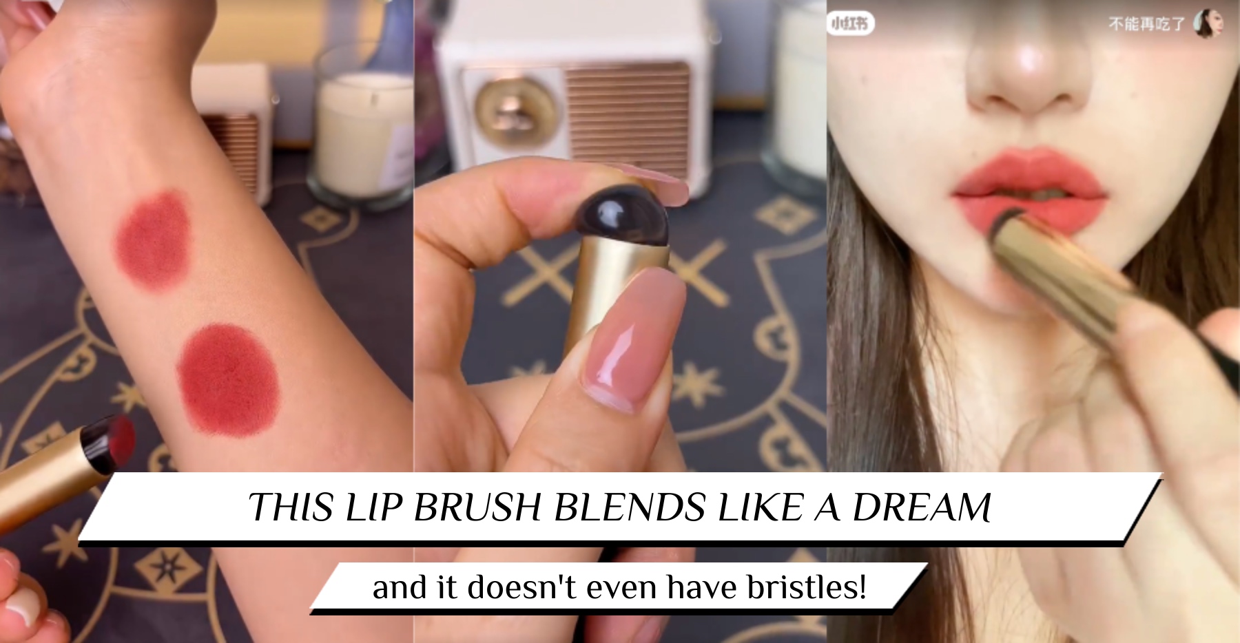This S$2 silicone lip brush is what you need to get flawless lip looks ...