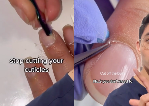 Cutting your cuticles may cause more harm than good, according to ...