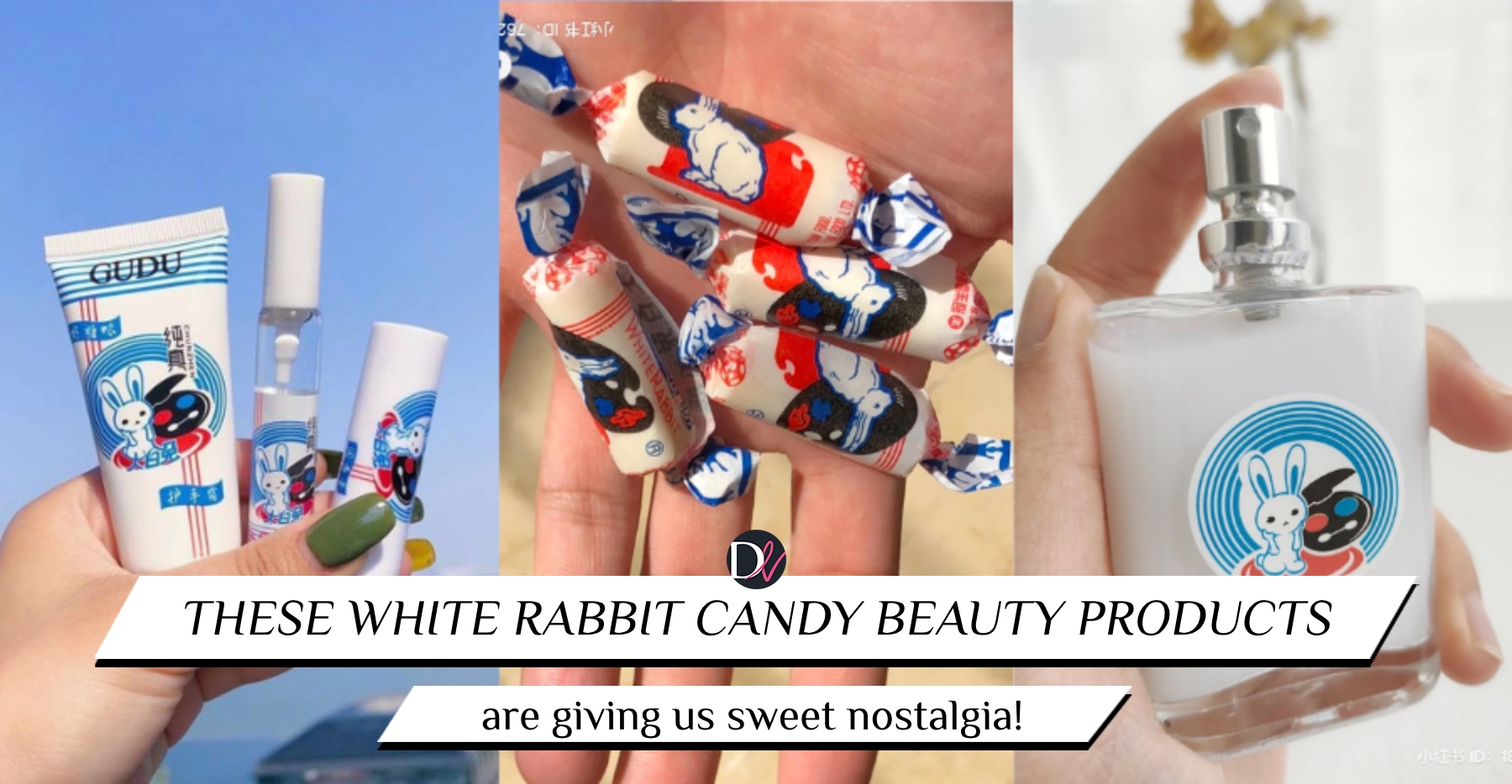 Relive your childhood memories with White Rabbit candy perfume, hand ...