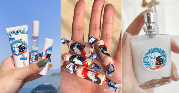 Relive your childhood memories with White Rabbit candy perfume, hand ...