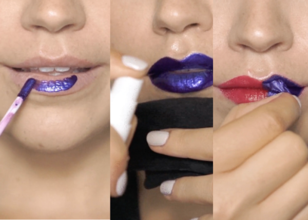 This blue lip and cheek tint is sweeping the internet - here's why ...