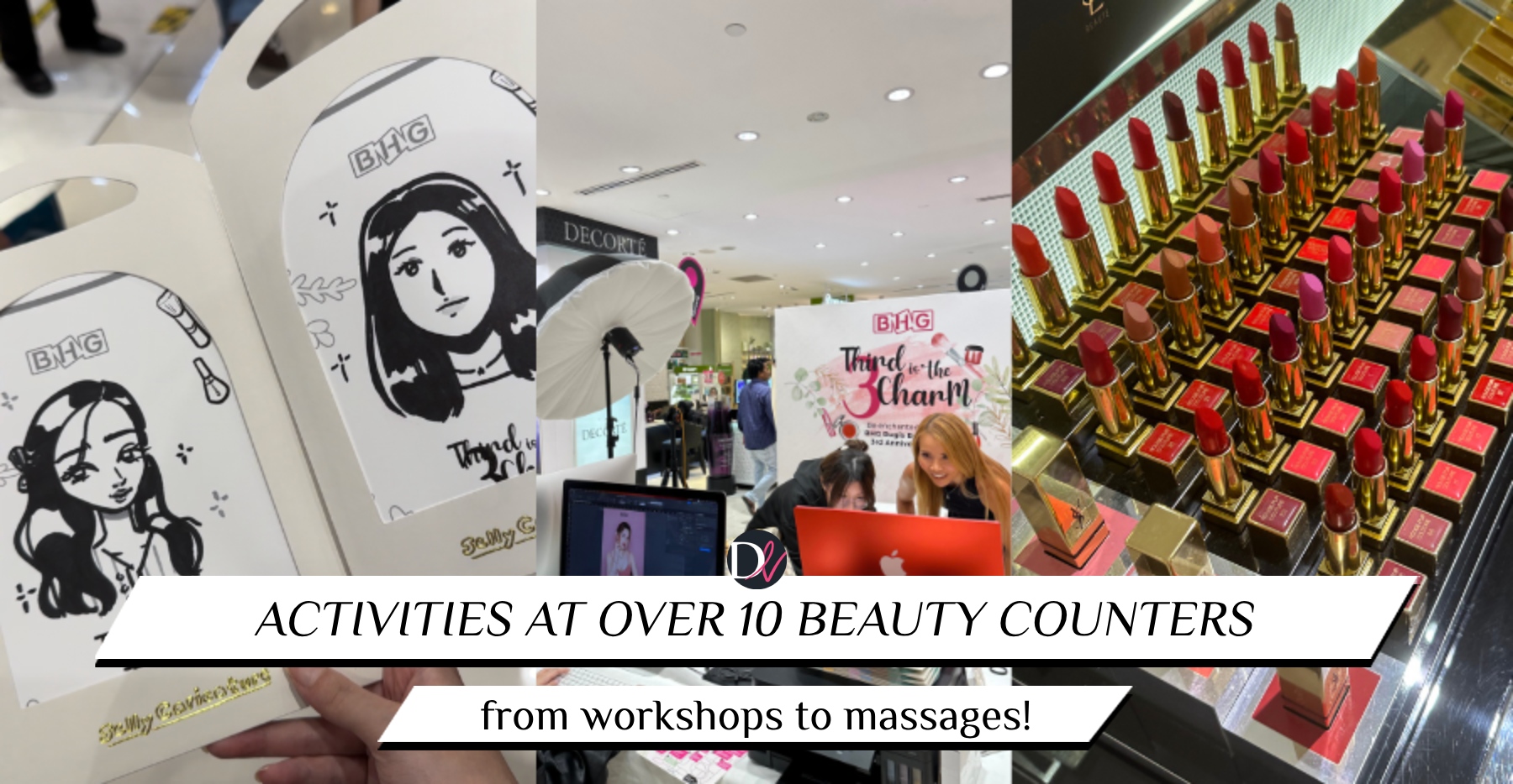 Get complimentary makeovers and skincare trial kits at BHG Bugis Beauty ...