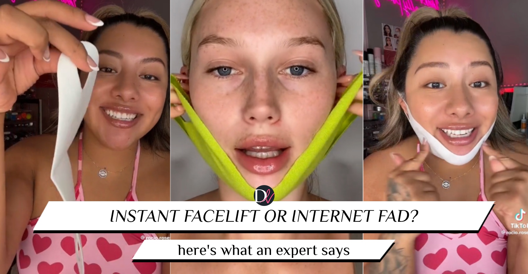 Do Chin Masks Actually Lift Your Face and Give You a More Defined ...