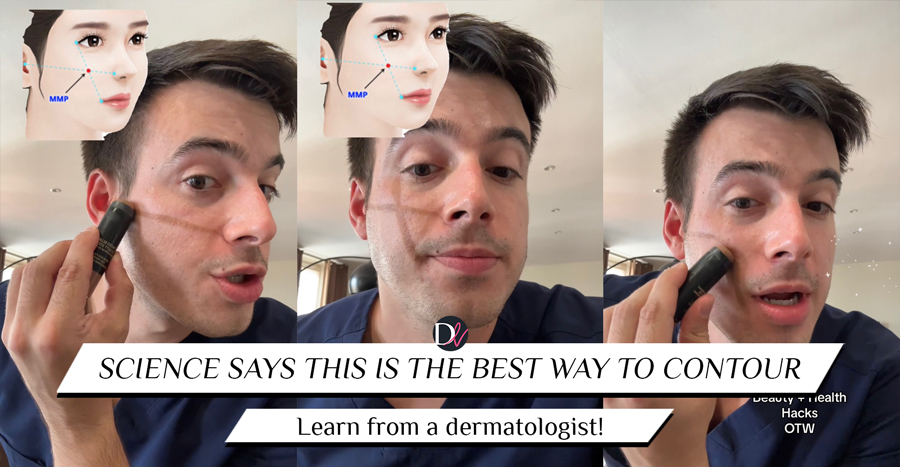 Applying contour and blush based on science?! Find out if this trending ...