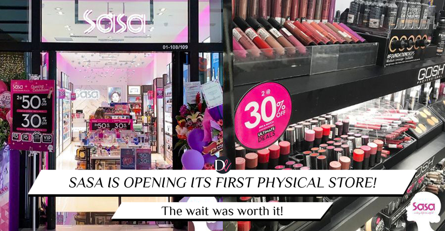 Cosmetics Giant Sasa Is Back With Its First Physical Outlet After ...