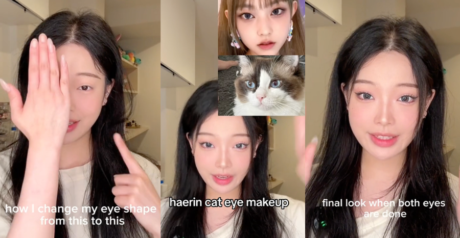 How to Achieve New Jeans Hae-Rin’s Iconic Cat Eye With Makeup | Daily ...