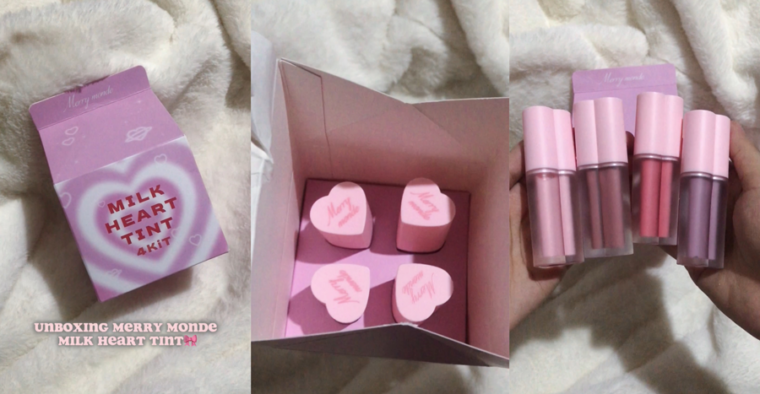 These Heart-shaped Gloss Tints Come In A Milk Carton And They're ...