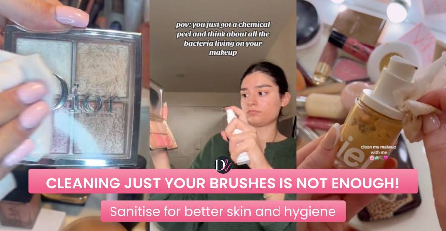 Are You Sanitising Your Makeup Products? Here’s How to Do It, According ...
