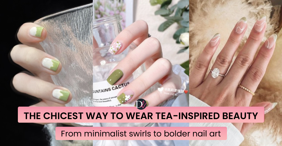 15 Tempting Matcha Nail Designs You'll Adore | Daily Vanity Singapore