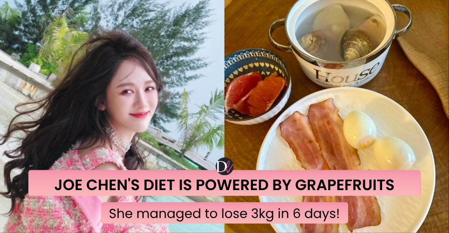 Taiwanese Actress Joe Chen Lost 3kg in 6 Days With This Grapefruit Diet ...
