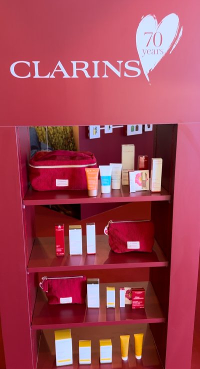 Get a Complimentary Skin Analysis and Attractive Gifts at the Clarins 70th Anniversary Pop-Up ...