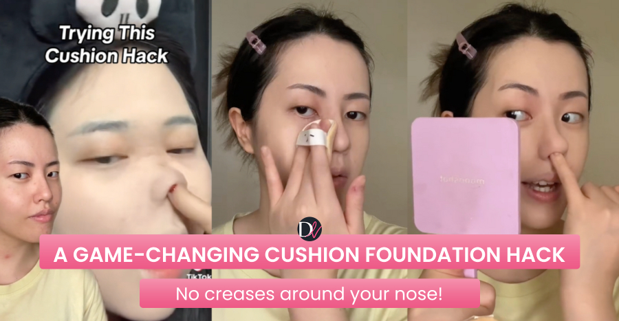 Applying Foundation With a Cushion Puff and by "Nose-digging"?! This ...