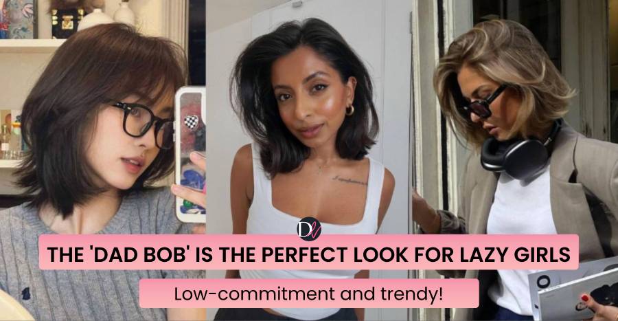 Dad Bob' Is the Trending Low-Maintenance Hairstyle Lazy Girls Should ...