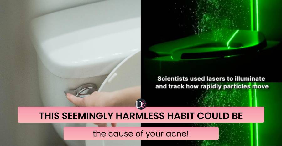 The Way You Flush the Toilet Can Contribute to Your Acne - Here's How ...