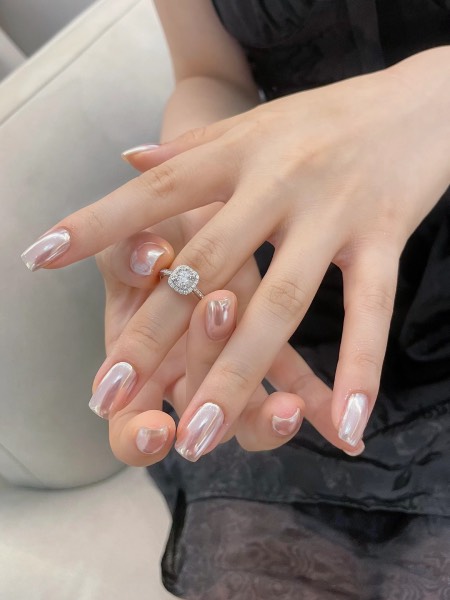 15 Engagement Nail Ideas That Will Make Your Ring Pop (Literally ...