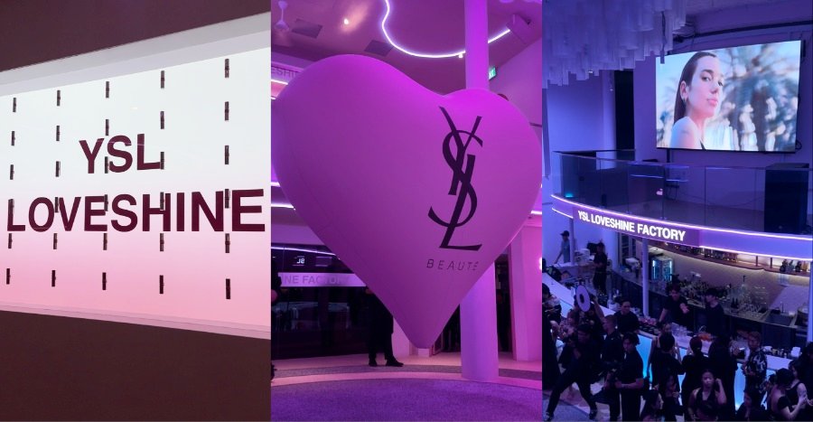 Get Exclusive Free Gifts and Discover YSL Beauty's New Lipsticks at the YSL Loveshine Factory ...