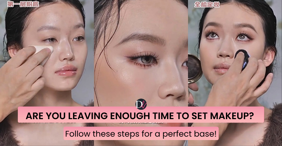 The Time Difference Between Applying and Setting Your Makeup Matters ...