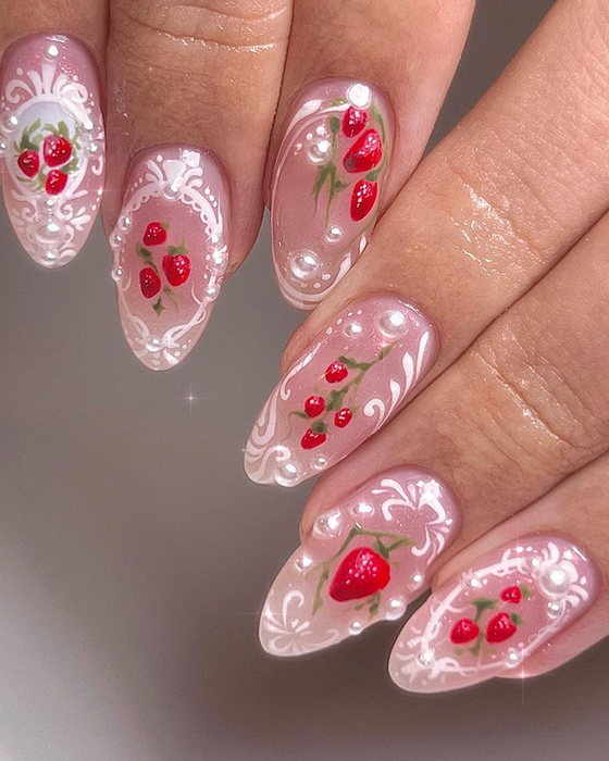 15 Bridgerton-Inspired Nail Designs to Make You Feel Like the Diamond ...