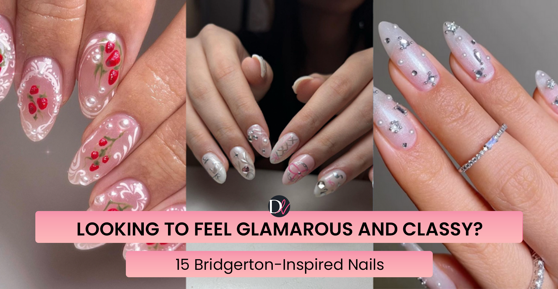 15 Bridgerton-Inspired Nail Designs to Make You Feel Like the Diamond ...