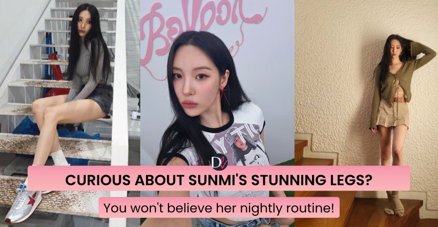 Achieve Sunmi's Slender Legs With These 4 Easy Habits!