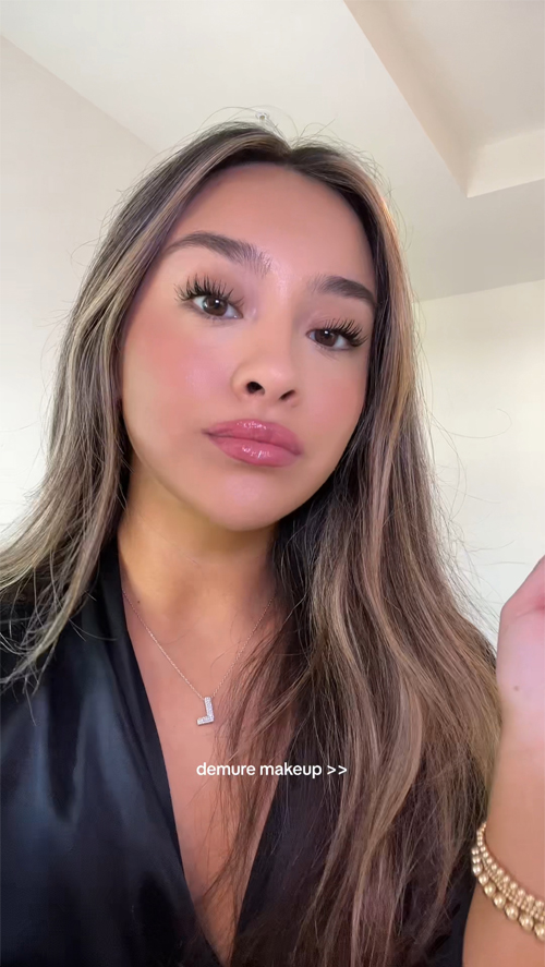 What Exactly Is TikTok's Viral "Demure Makeup" Look? Here's How to ...