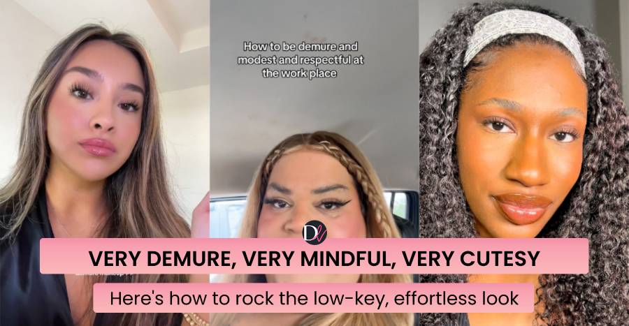 What Exactly Is TikTok's Viral "Demure Makeup" Look? Here's How to ...
