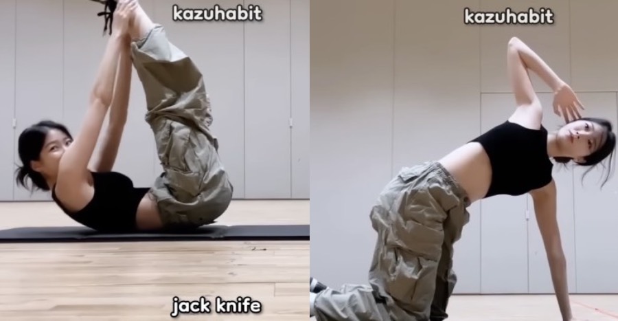 Kazuha's Ab Workout Only Takes 7 Minutes with 10 Simple Moves!